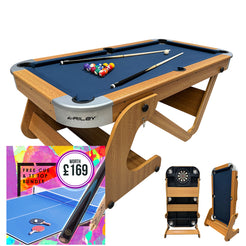Riley 6Ft 6In Vertical Folding Pool Table | Riley BCE – www.rileybce.com